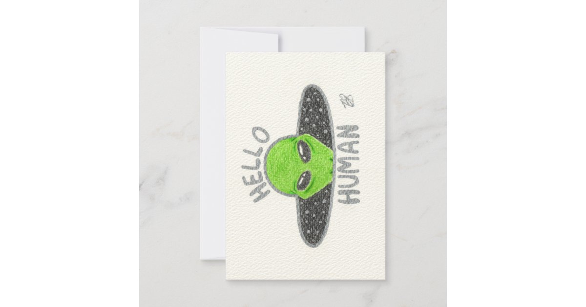 Alien Cards | Zazzle