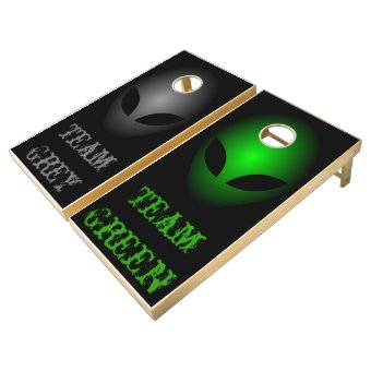 Alien Cornhole Set | Zazzle