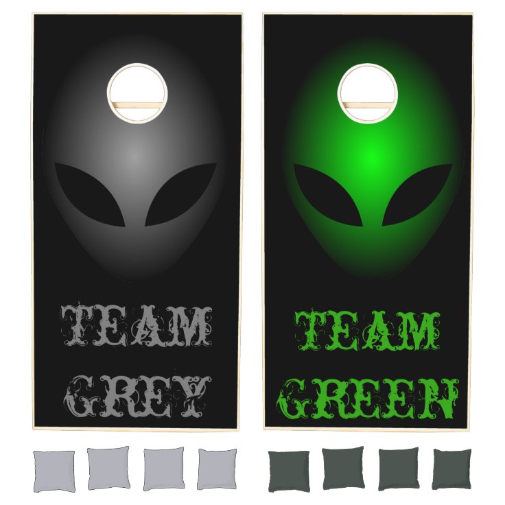 Alien Cornhole Set | Zazzle