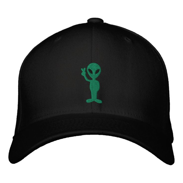 Alien Embroidered Hat | Zazzle