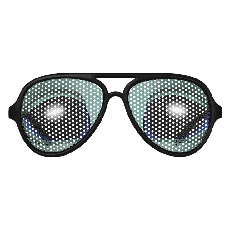 Alien Eyes Sunglasses Fun Alien Costume Gifts | Zazzle