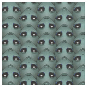 Alien Fabric Cute Alein Fabric Custom E.T. Fabric | Zazzle