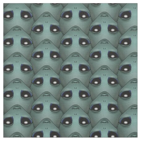Alien Fabric Cute Alein Fabric Custom E.T. Fabric | Zazzle
