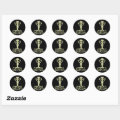Alien Gaijin ~ Kanji Nihongo / Japanese Language Classic Round Sticker ...