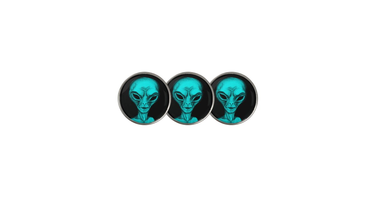 Alien Golf Ball Marker | Zazzle