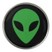 Alien Head Golf Ball Marker | Zazzle