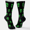 Alien Head Socks | Zazzle