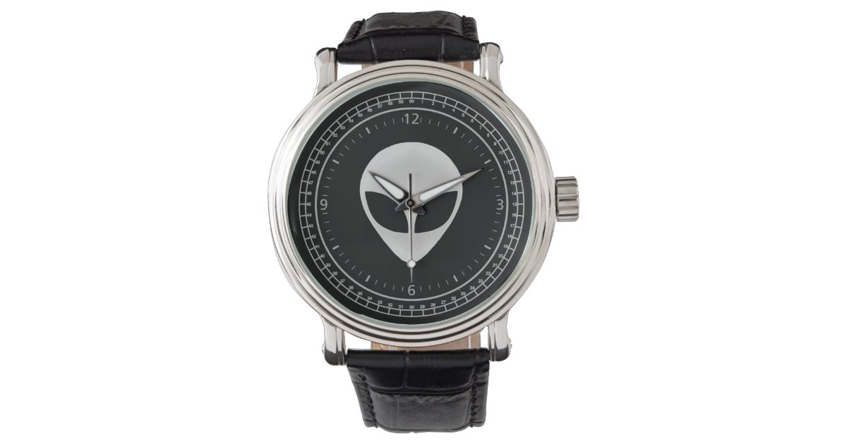 Alien Head Watch | Zazzle