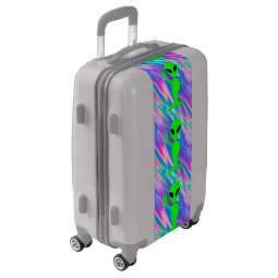 alien hologram luggage | Zazzle