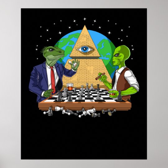 Alien Illuminati Poster | Zazzle.com