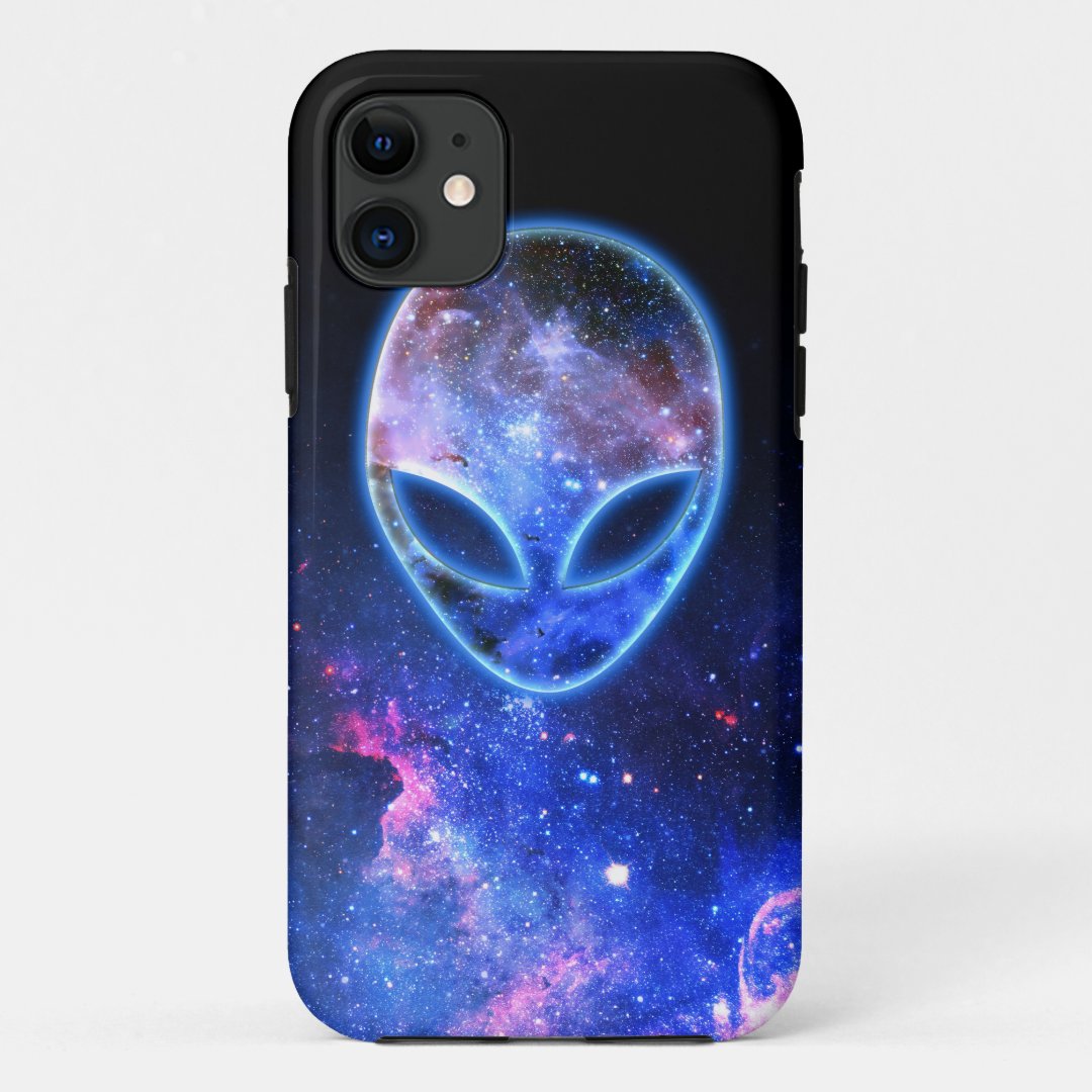 Alien in Space Case-Mate iPhone Case | Zazzle