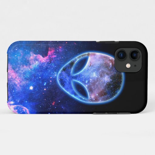 Alien in Space Case-Mate iPhone Case | Zazzle