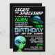Alien Invasion Theme, Escape Room, Birthday Party Invitation | Zazzle