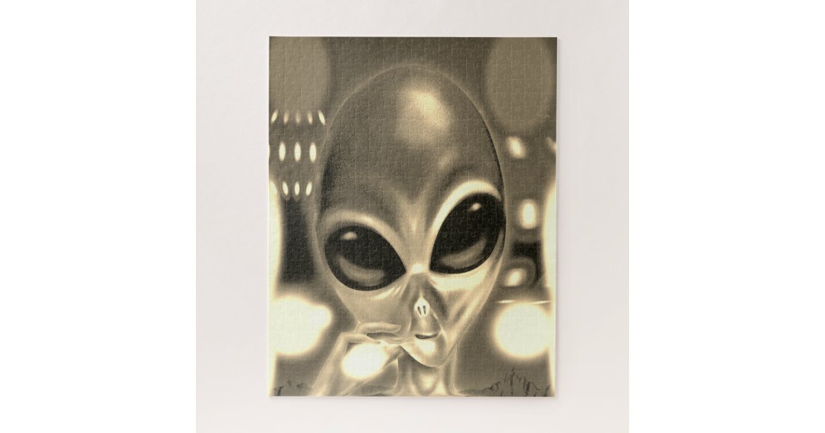 Alien Jigsaw Puzzle | Zazzle