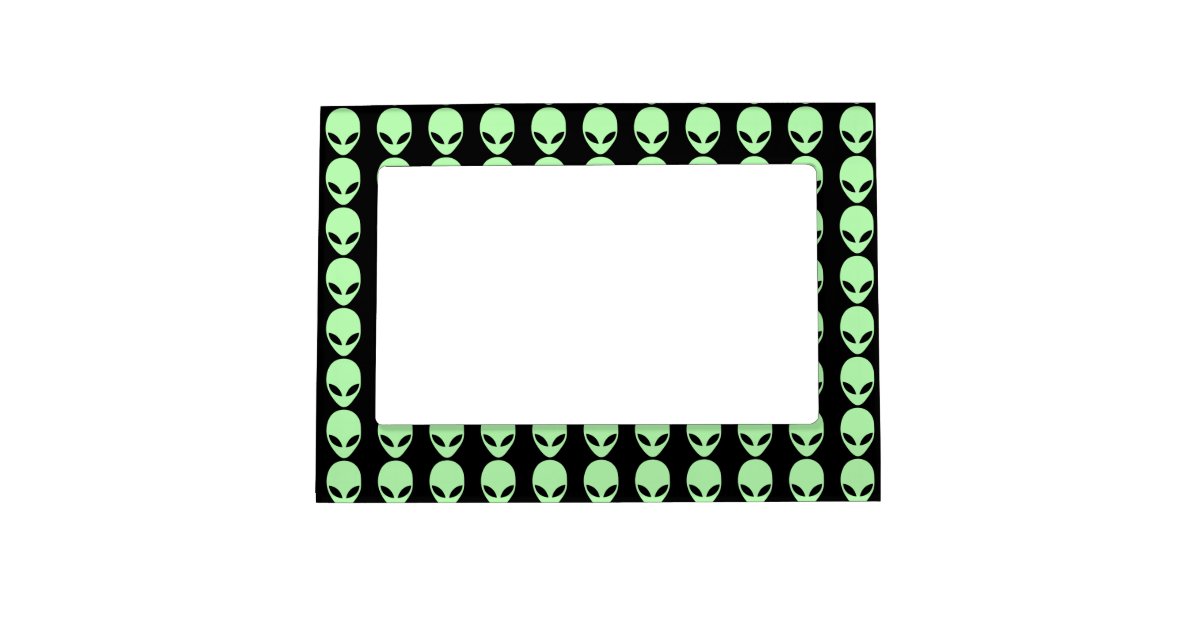 Alien Magnetic Frame | Zazzle