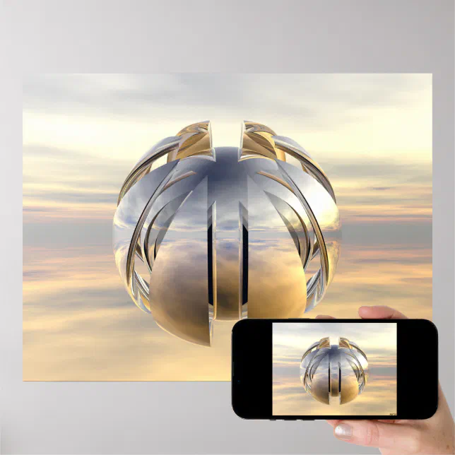 Alien Orb Poster | Zazzle