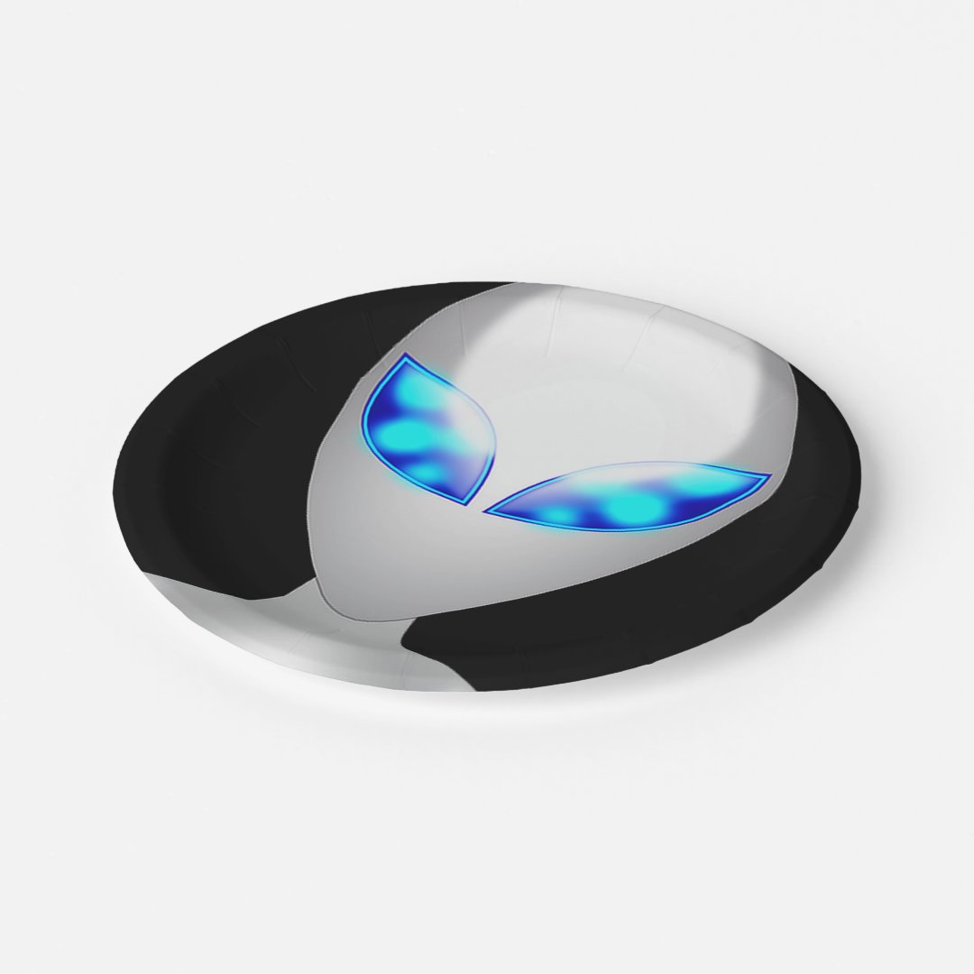 Alien Paper Plates | Zazzle
