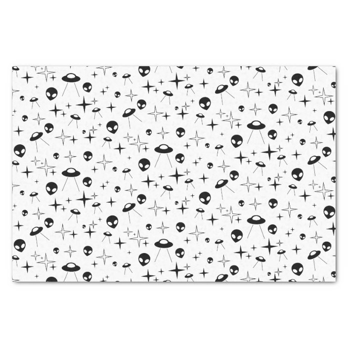 Alien Pattern Tissue Paper | Zazzle.com