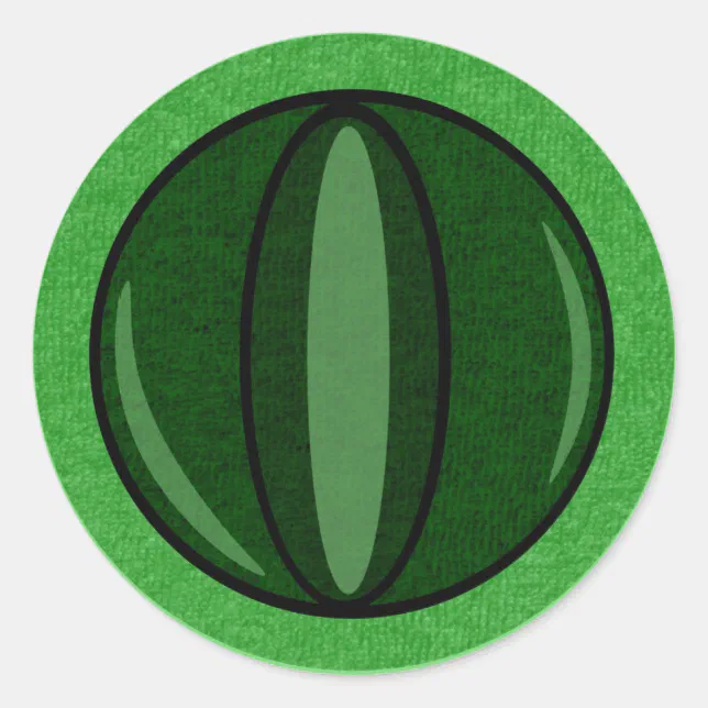 Alien Reptile Eye Sticker | Zazzle