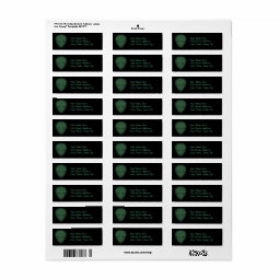 Alien Return Address Labels | Zazzle