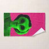 Alien Self Portrait Bath Towel Set | Zazzle