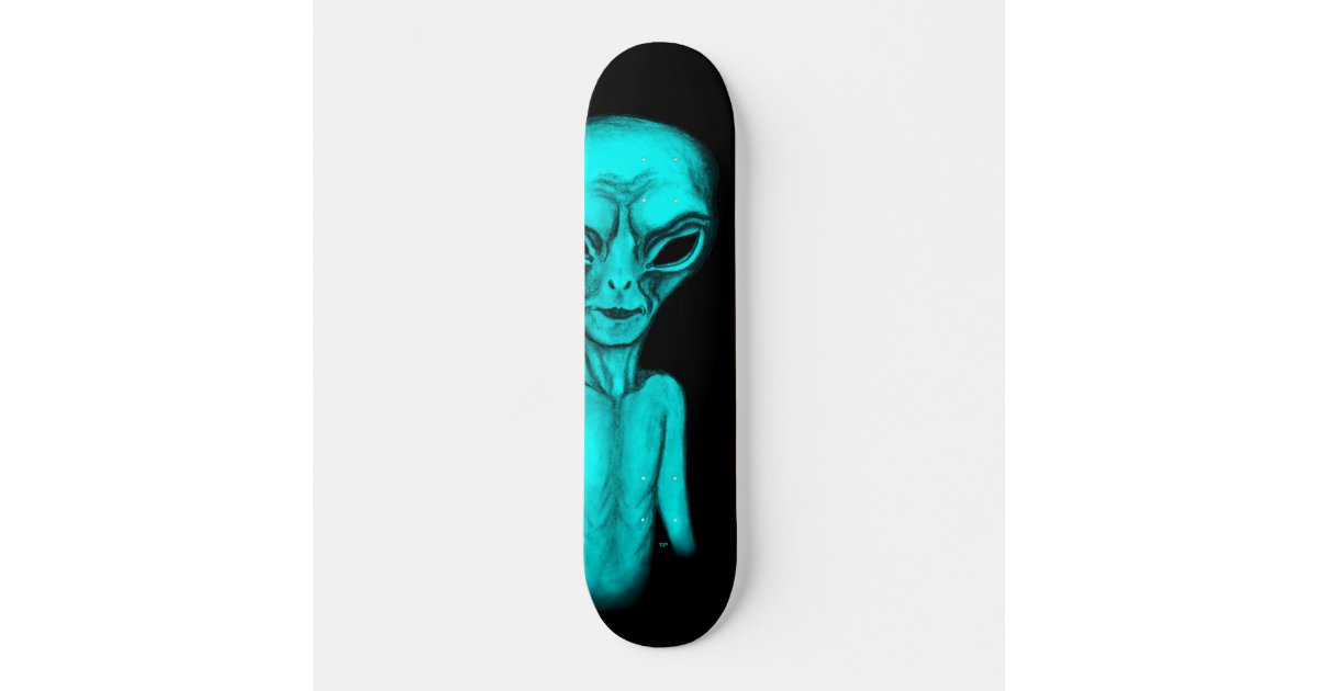 Alien Skateboard | Zazzle