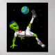Alien Soccer Poster | Zazzle