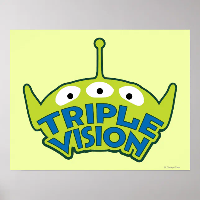 Alien Triple Vision Poster | Zazzle
