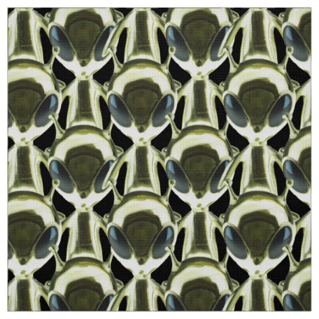 Sci-Fi Tiles 1C Custom Fabric | Zazzle