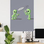 Aliens Frisbee UFO Hoax Poster | Zazzle