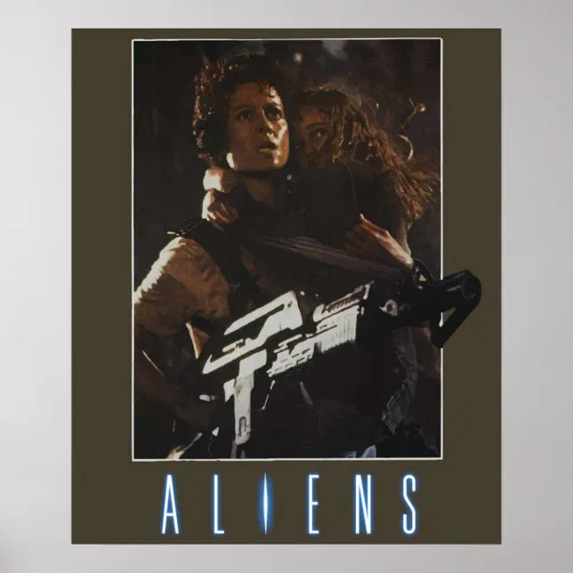 Aliens Ripley Newt Poster | Zazzle