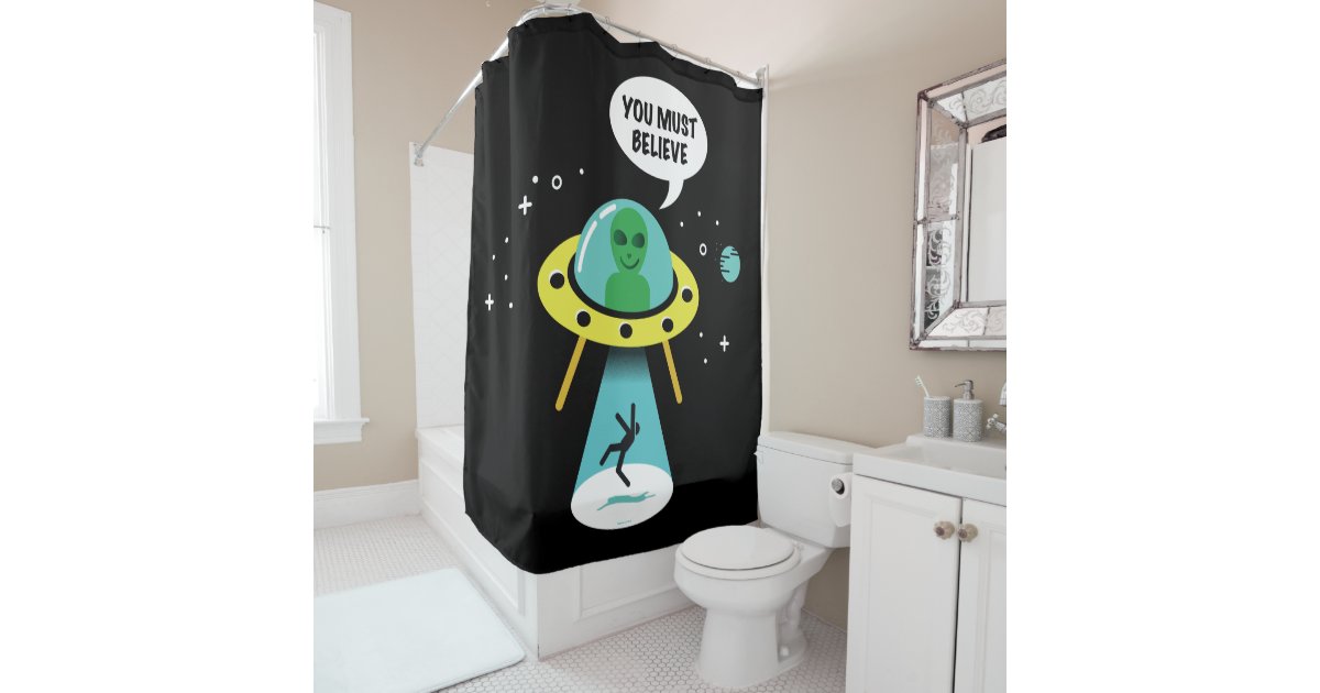 Aliens Shower Curtain | Zazzle