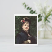 Aline Masson, the Artist's Model (oil on panel) Postcard | Zazzle