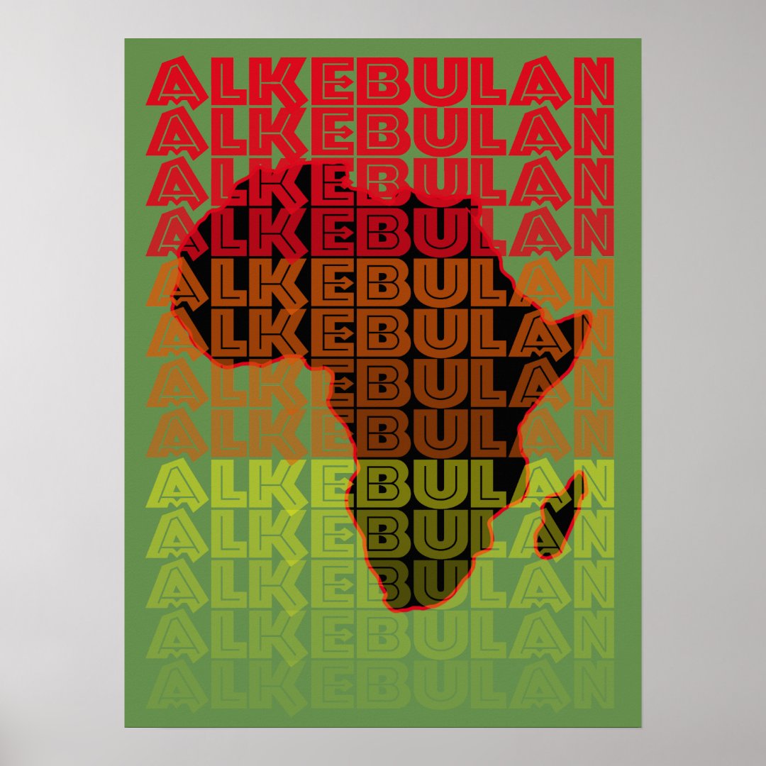 ALKEBULAN - FADE POSTER | Zazzle