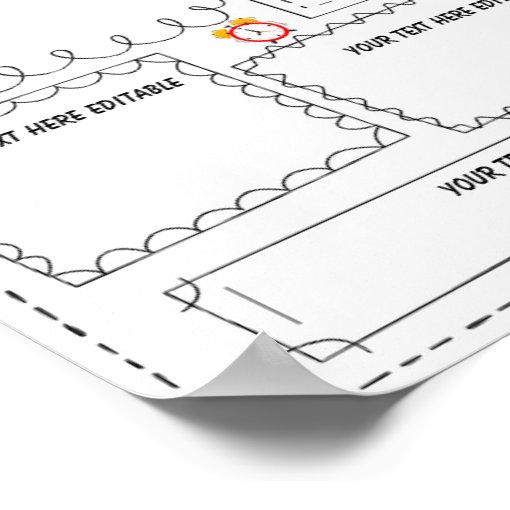 All about my teacher editable template poster | Zazzle