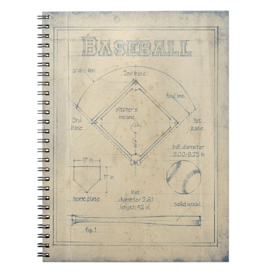 All About the Game - Baseball Notebook | Zazzle.com