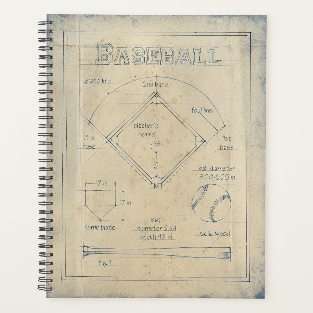 All About the Game - Baseball Planner | Zazzle