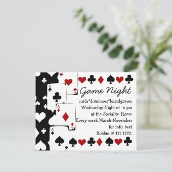 All Aces Invitation | Zazzle