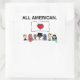 All American Sticker | Zazzle