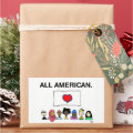 All American Sticker | Zazzle