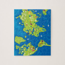 All Around the World Jigsaw Puzzle | Zazzle