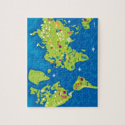 All Around the World Jigsaw Puzzle | Zazzle