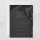 All Black Affair, Black Tie, Formal Attire,Birthda Invitation | Zazzle