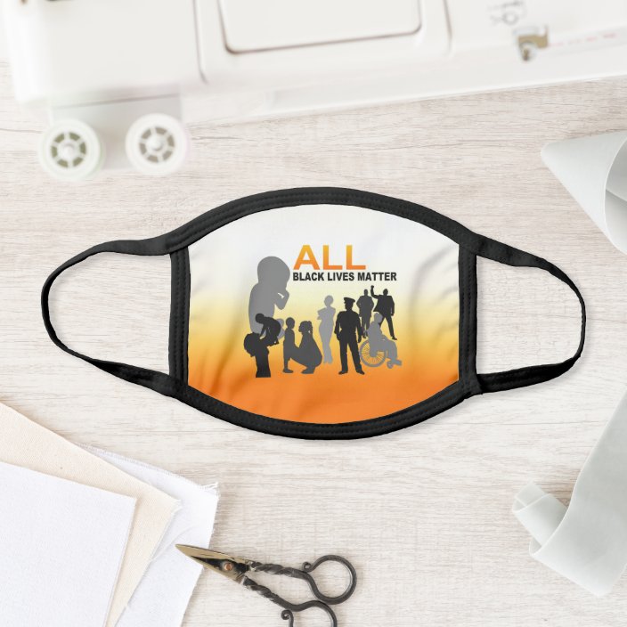 ALL Black Lives Matter Face Mask | Zazzle.com