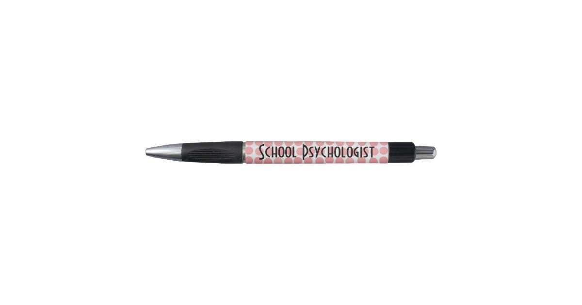 All Dotted Up School Psychologist Pen | Zazzle