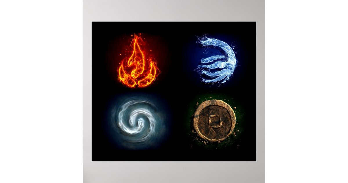 All element Avatar Poster | Zazzle