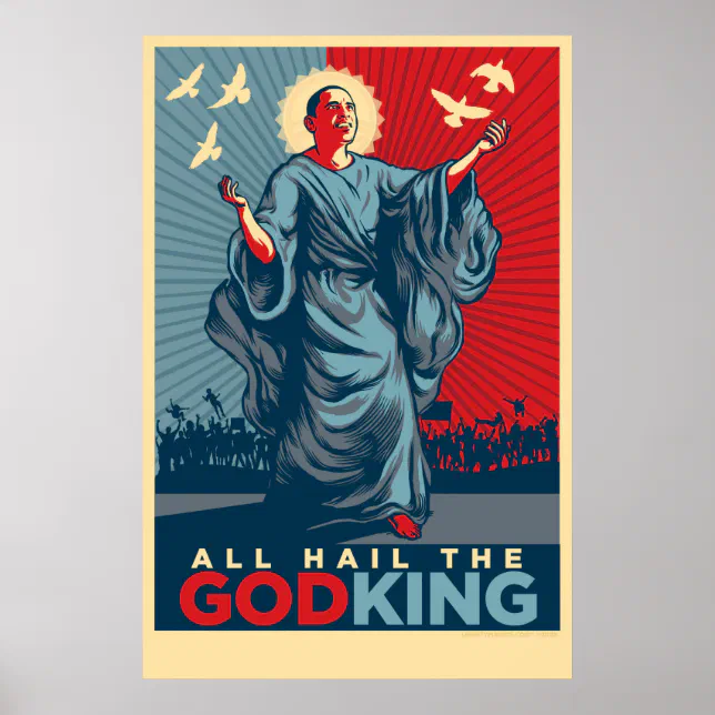 All Hail The God-King Poster | Zazzle