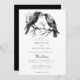 ALL in ONE Wedding Crows in Love Invitation | Zazzle