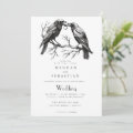 ALL in ONE Wedding Crows in Love Invitation | Zazzle