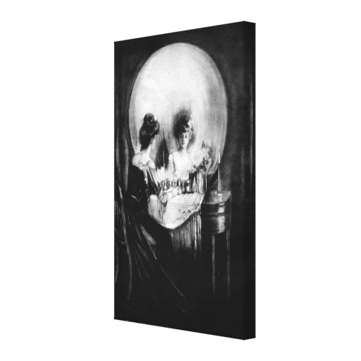 "All is Vanity" by C. Allan Gilbert Canvas Print | Zazzle
